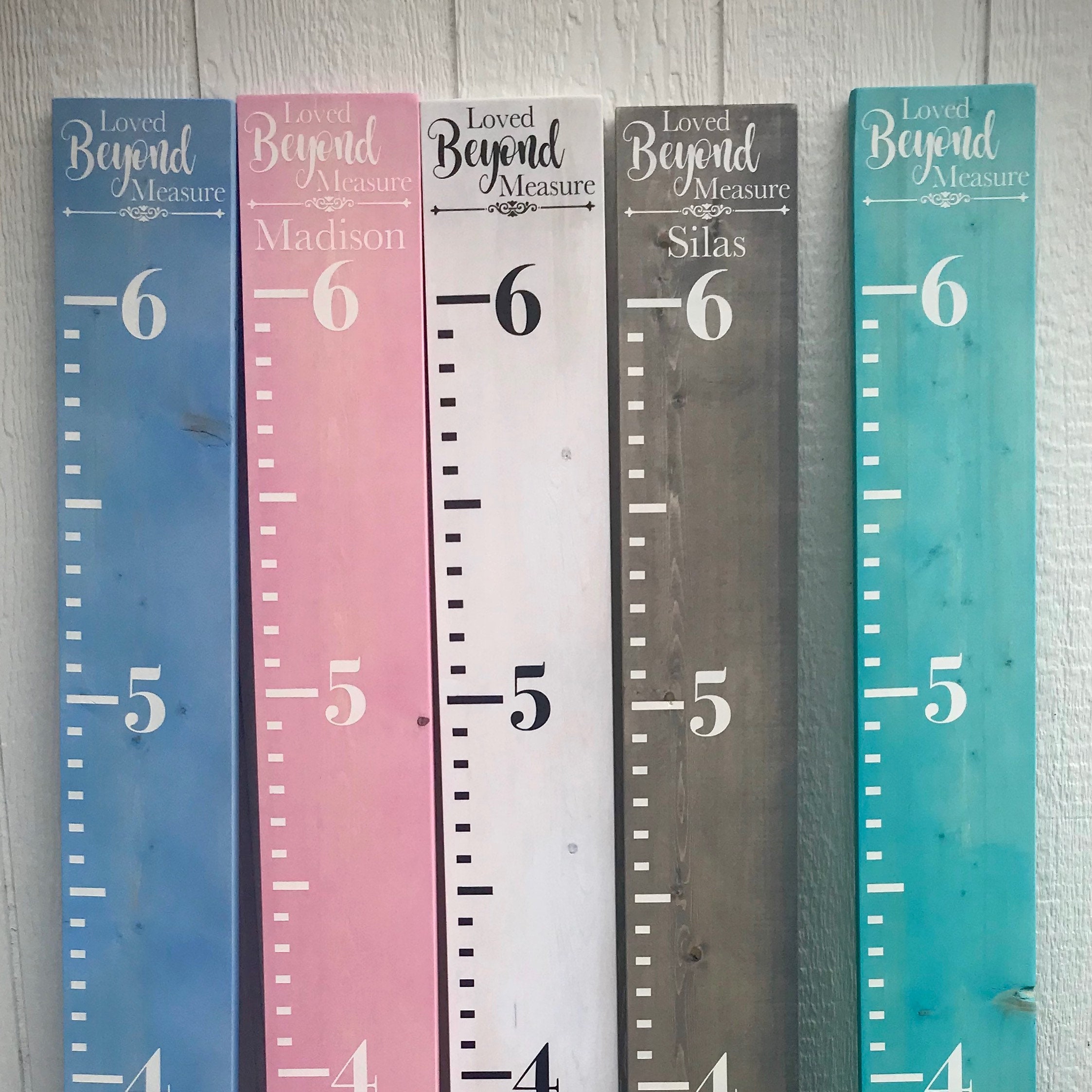 Growth chart Custom Growth Board Wall Ruler Growth Chart | Etsy