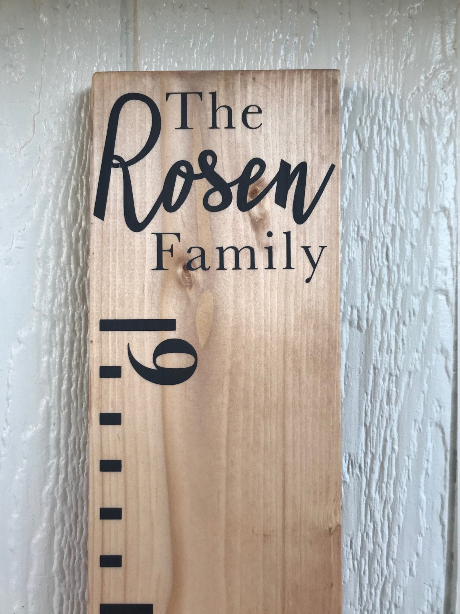 Growth Chart Custom Growth Board Wall Ruler Growth Chart - Etsy