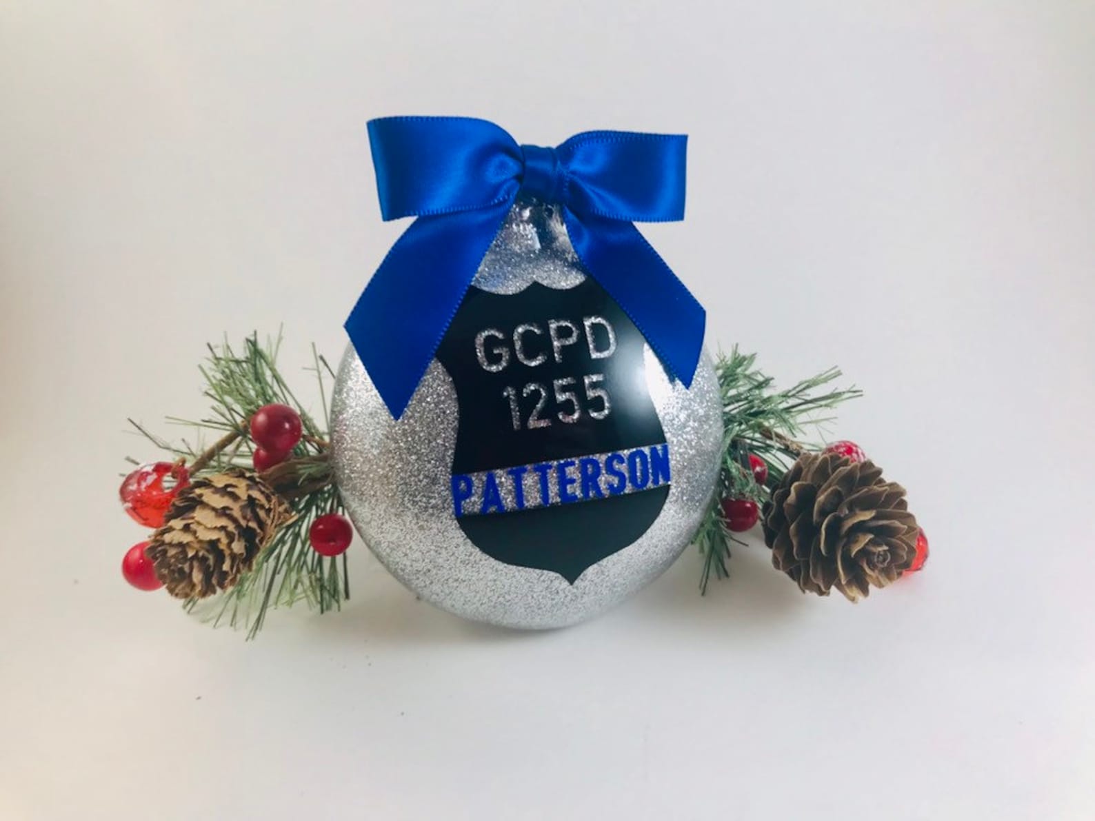 Police Officer Ornament Custom Police Christmas Ornament | Etsy
