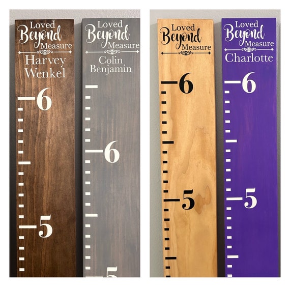 Personalised Growth Chart Koala Height Chart | Personalised