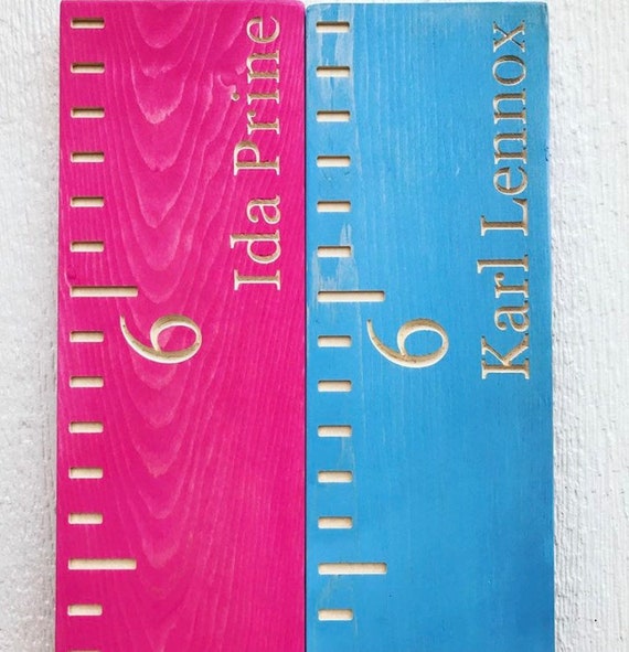 Growth Chart Engraved Growth Chart Growth Board Custom Wall | Etsy