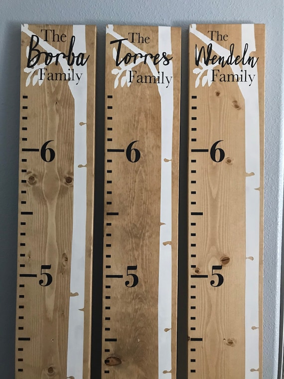 Ruler Growth Charts DIY Ruler Growth Chart Made To Be A Momma
