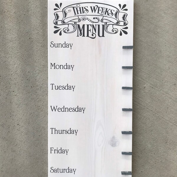 Menu Board - Etsy