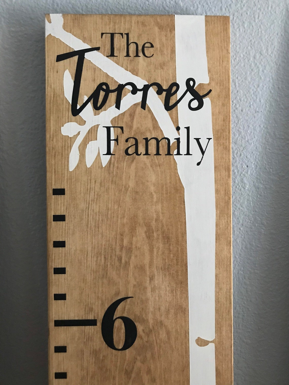 Growth Chart Custom Wall Ruler Wall Growth Chart Wall - Etsy