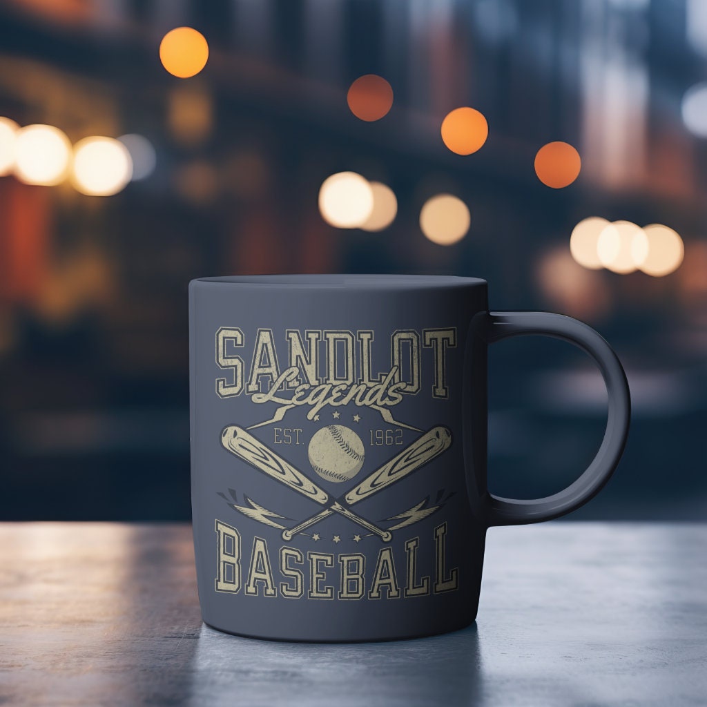 Sandlot Legends Baseball Vintage Retro Look PNG Transparent Sublimation ...