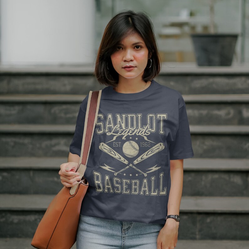 Sandlot Legends Baseball Vintage Retro Look PNG Transparent Sublimation ...