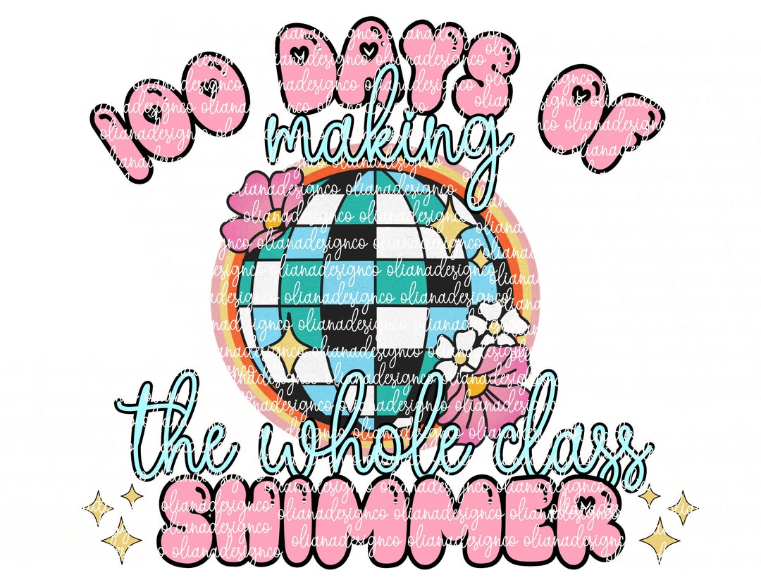 Taylor Swift Shimmer Era 100 Days of School PNG Transparent - Etsy