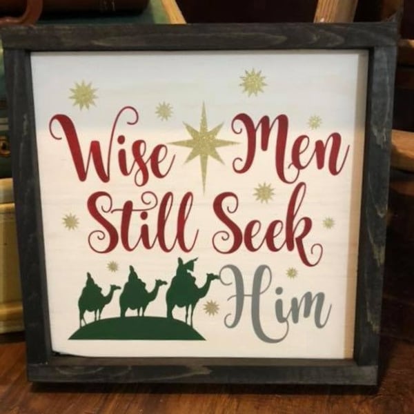 Wise Men Still Seek - Etsy