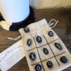 Tic Tac Toe Bag | Travel Bag | Kid's Game - Etsy