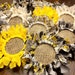 Sunflowers | Rag Flowers | Canning Ring Flowers - Etsy