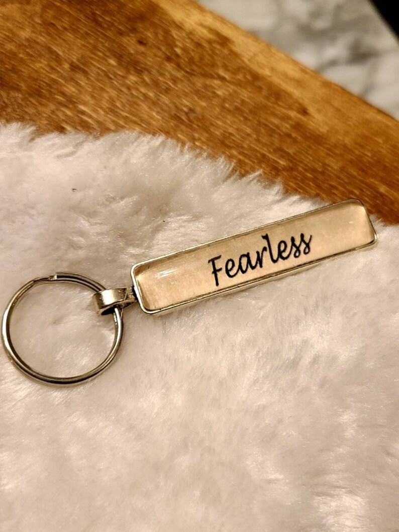PERSONALIZED Keychain | Word of the Year | Bible Verse | Kid Name | Pet ...