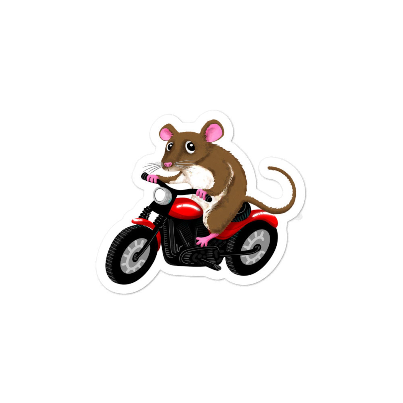 Ralph S. Mouse Beverly Cleary Motorcycle Mouse Sticker | Etsy