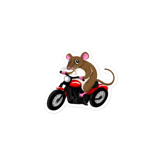 Ralph S. Mouse Beverly Cleary Motorcycle Mouse Sticker - Etsy
