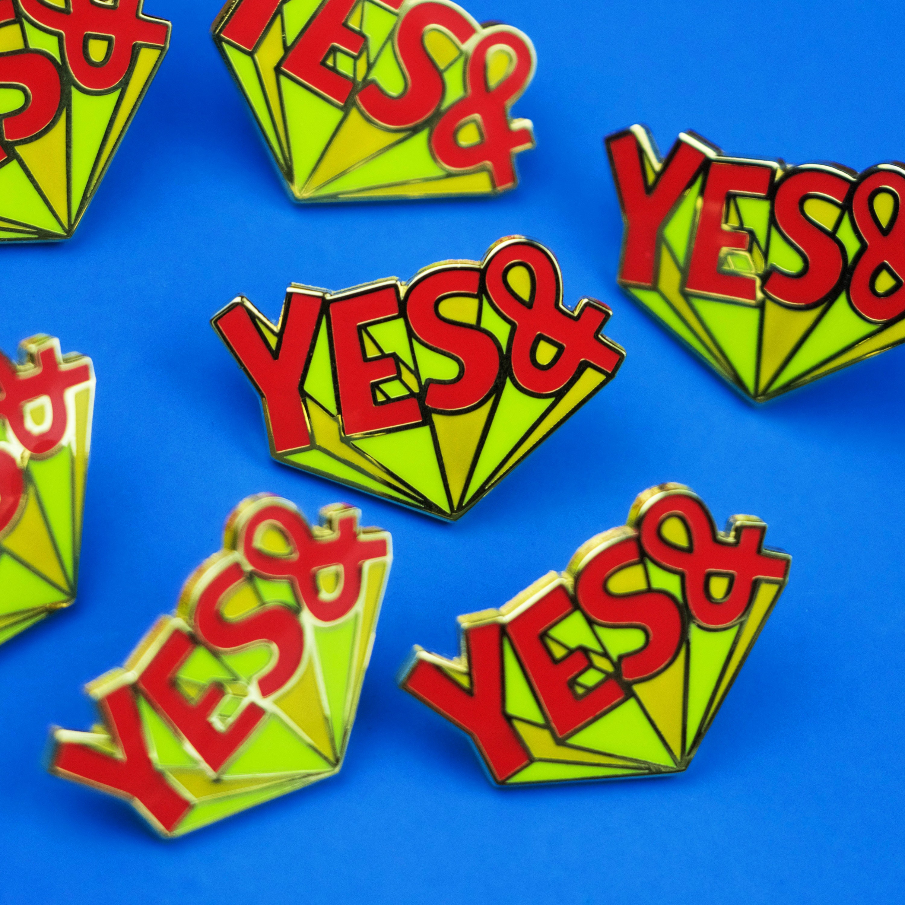 YES& Enamel Pin - Etsy