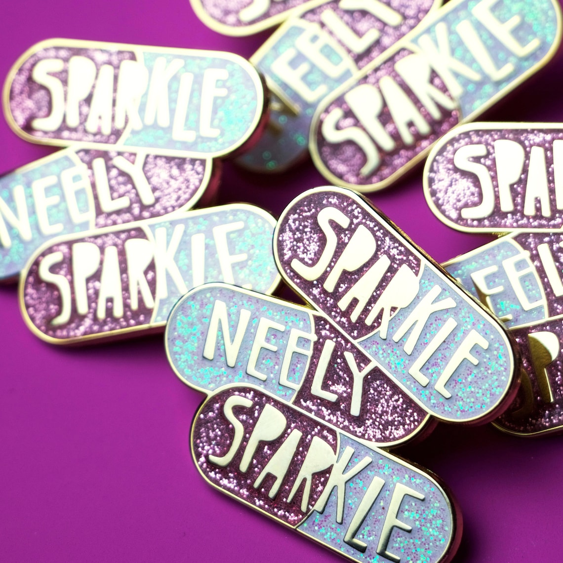 SPARKLE NEELY SPARKLE Enamel Pin Valley of the Dolls - Etsy