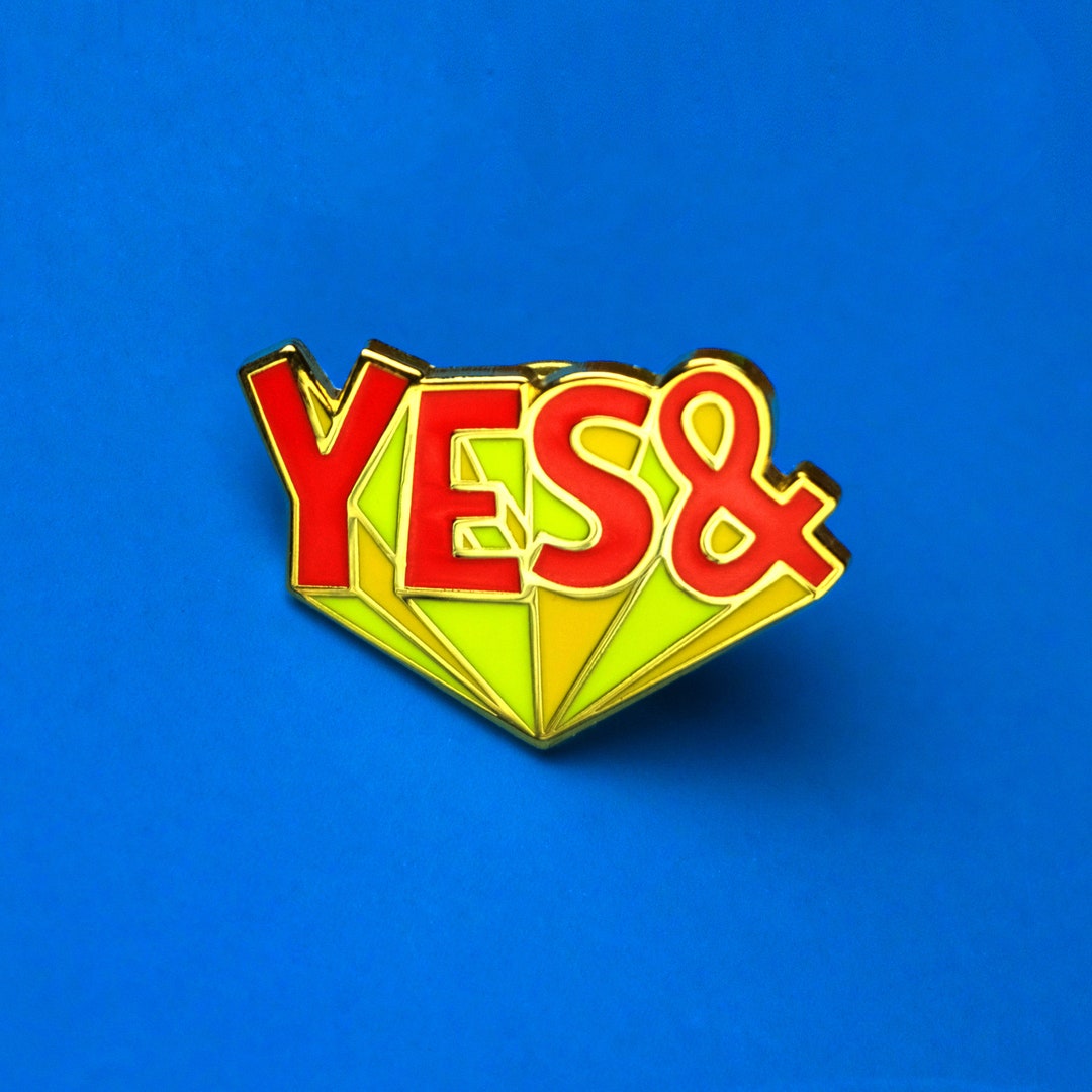 YES& Enamel Pin - Etsy