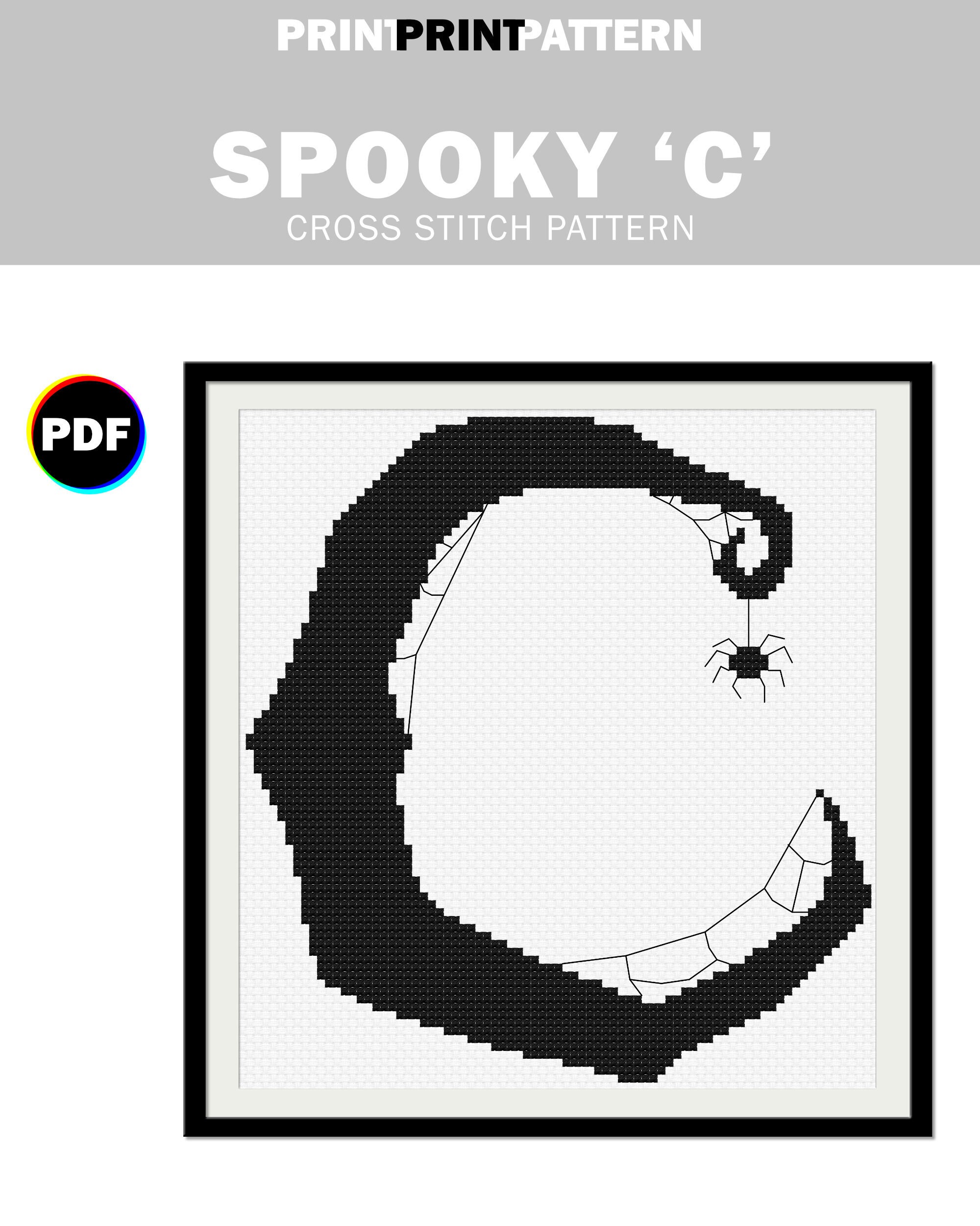Halloween Letter C