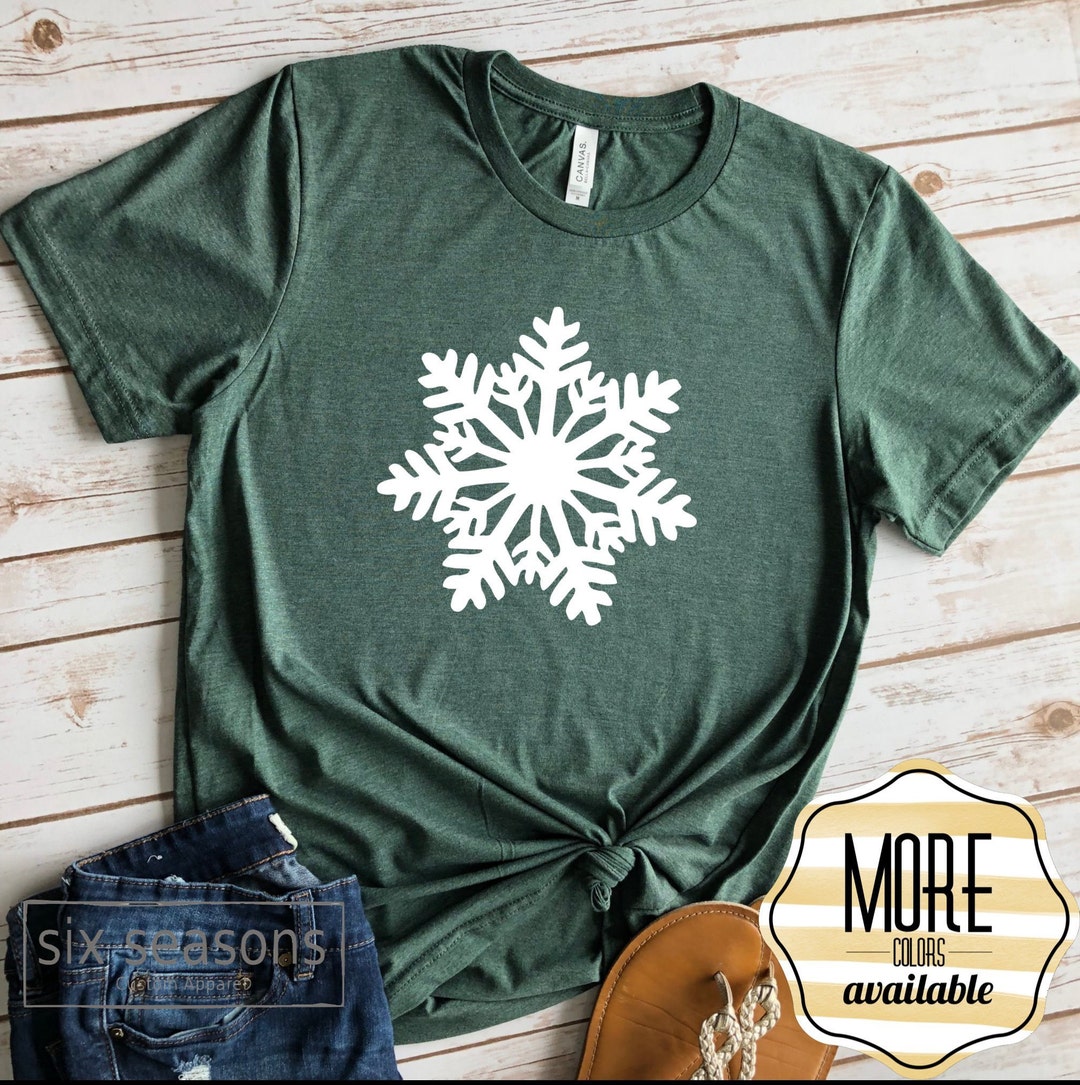 Snowflake Shirt, Christmas Shirts,christmas Shirts for Women, Family ...