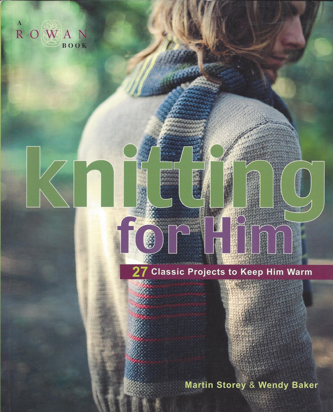 Rowan Book Knitting for Him 27 Classic Projects to Keep Him Warm - Etsy