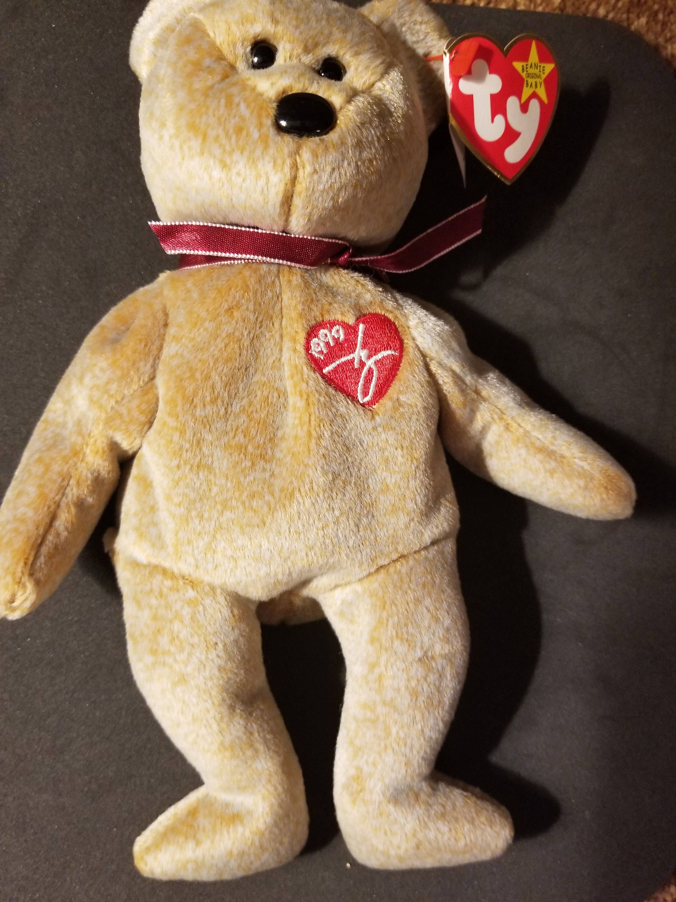 TY Beanie Babies 1999 Signature Teddy Bear /Retired | Etsy