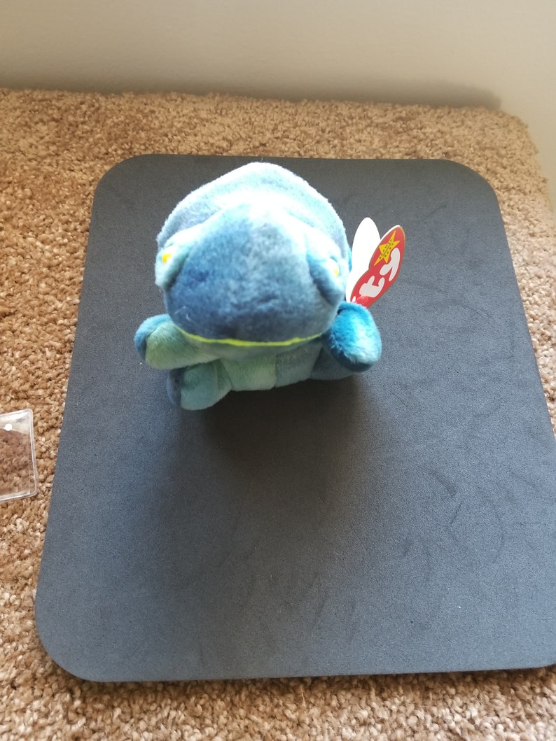 TY Beanie Babies Rainbow the Chameleon With No Tongue With | Etsy