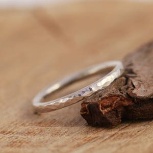 Sterling Silver Minimalist Ring, Silver Midi Ring, Silver Stacking Ring ...