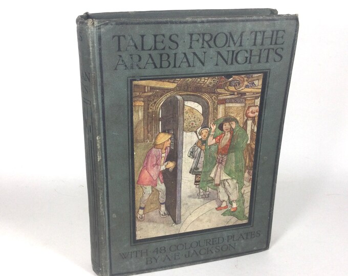 Tales From the Arabian Nights With Illustrations by A.E. Jackson - Etsy