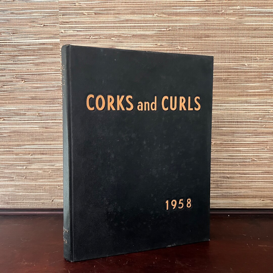 1958 Corks and Curls University of Virginia Yearbook - Etsy