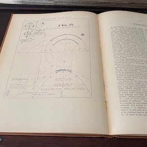 Perspective Projection by Edwin Irving Freese | Vintage 1930 Art Deco ...