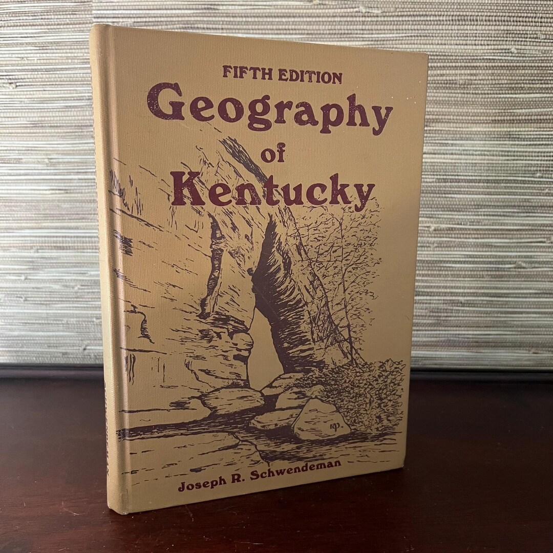 Geography of Kentucky Vintage School Textbook | Retro Schoolhouse Home ...