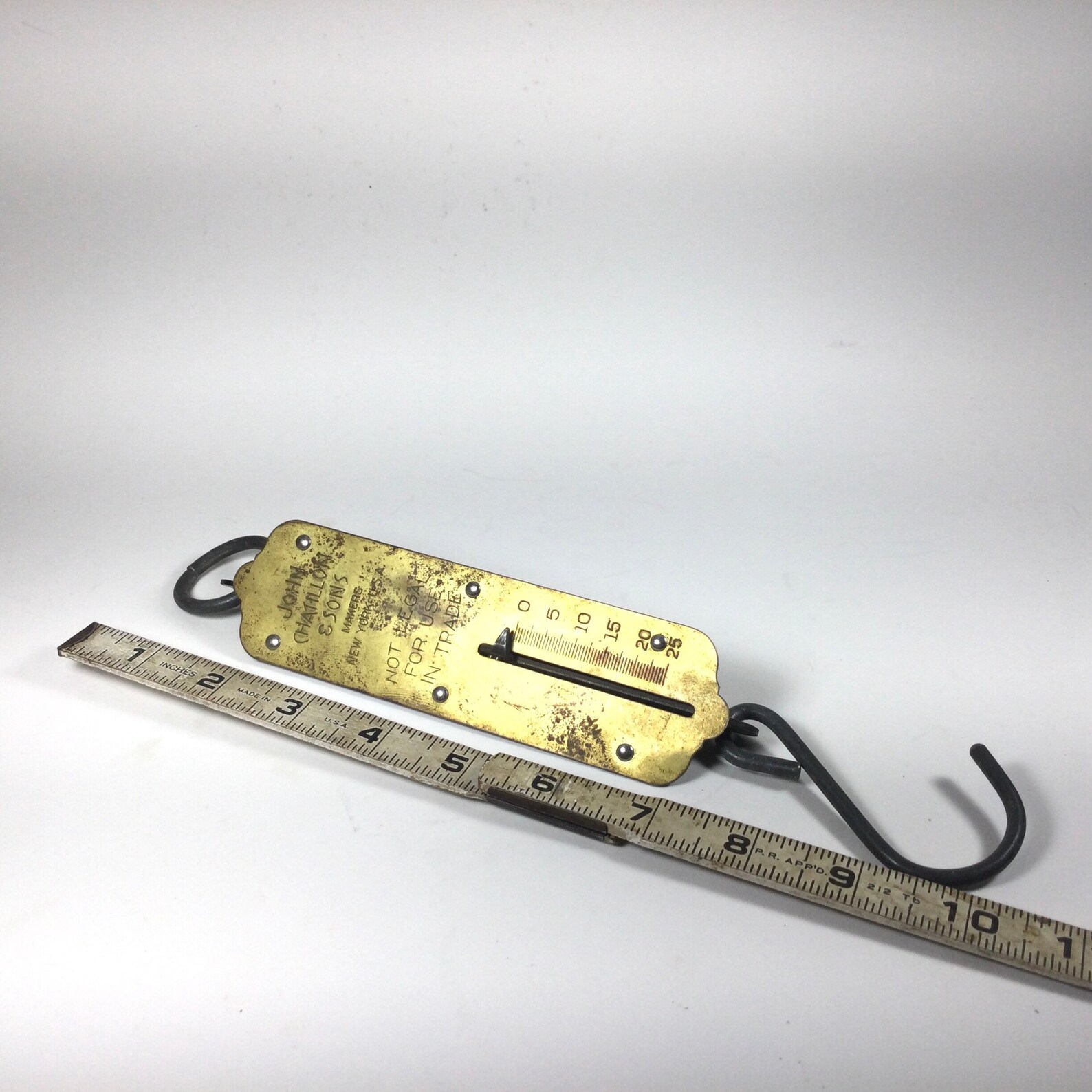 Vintage Chatillon Hanging Scale Rustic Country Farmhouse - Etsy