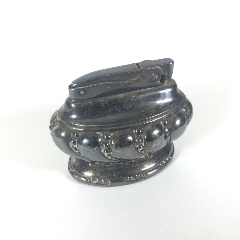 Vintage Ronson Crown Silver Plate Table Lighter | Etsy
