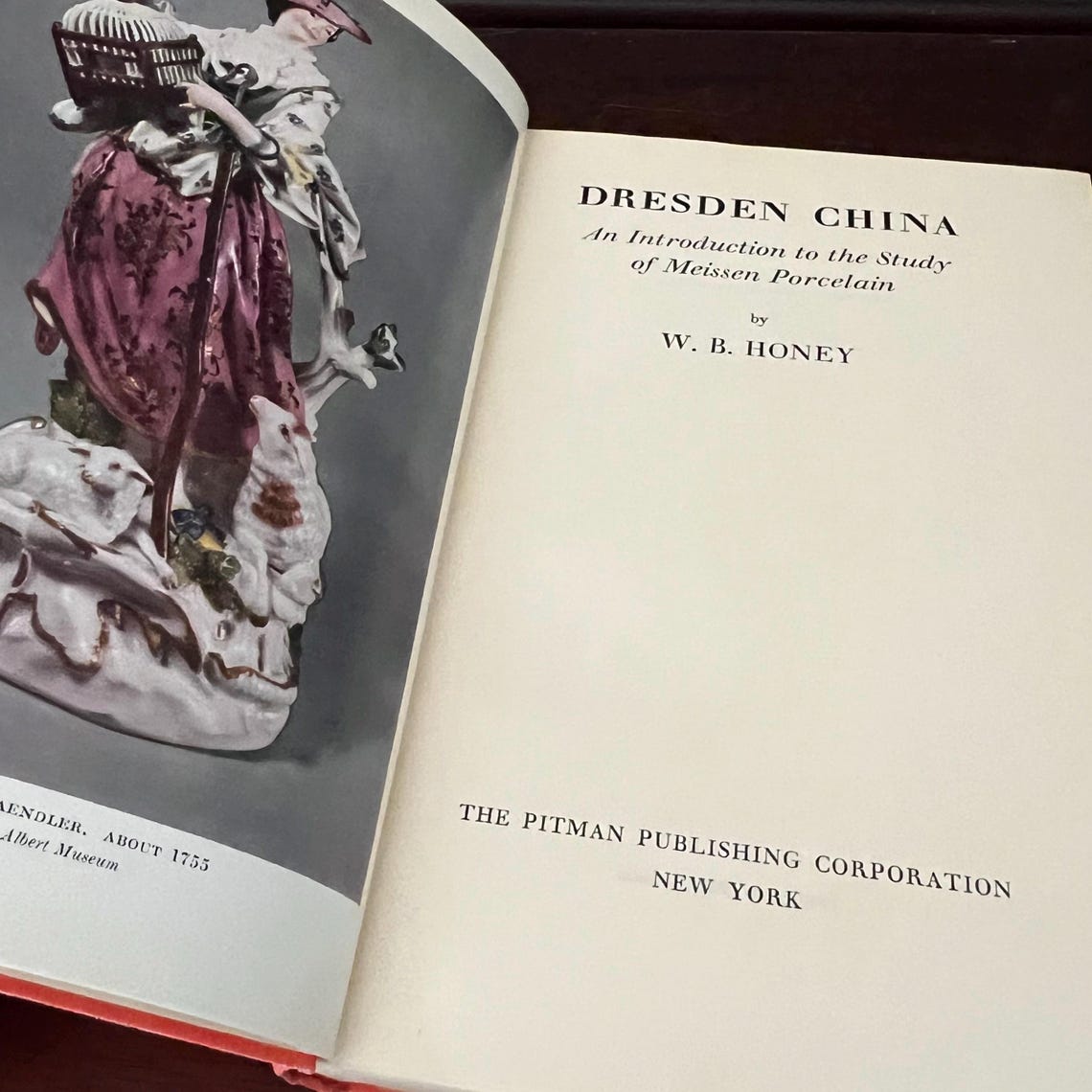 Pair of Vintage Decorative Books About Antiques | Guide to Porcelain ...