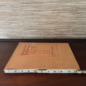 Perspective Projection by Edwin Irving Freese | Vintage 1930 Art Deco ...