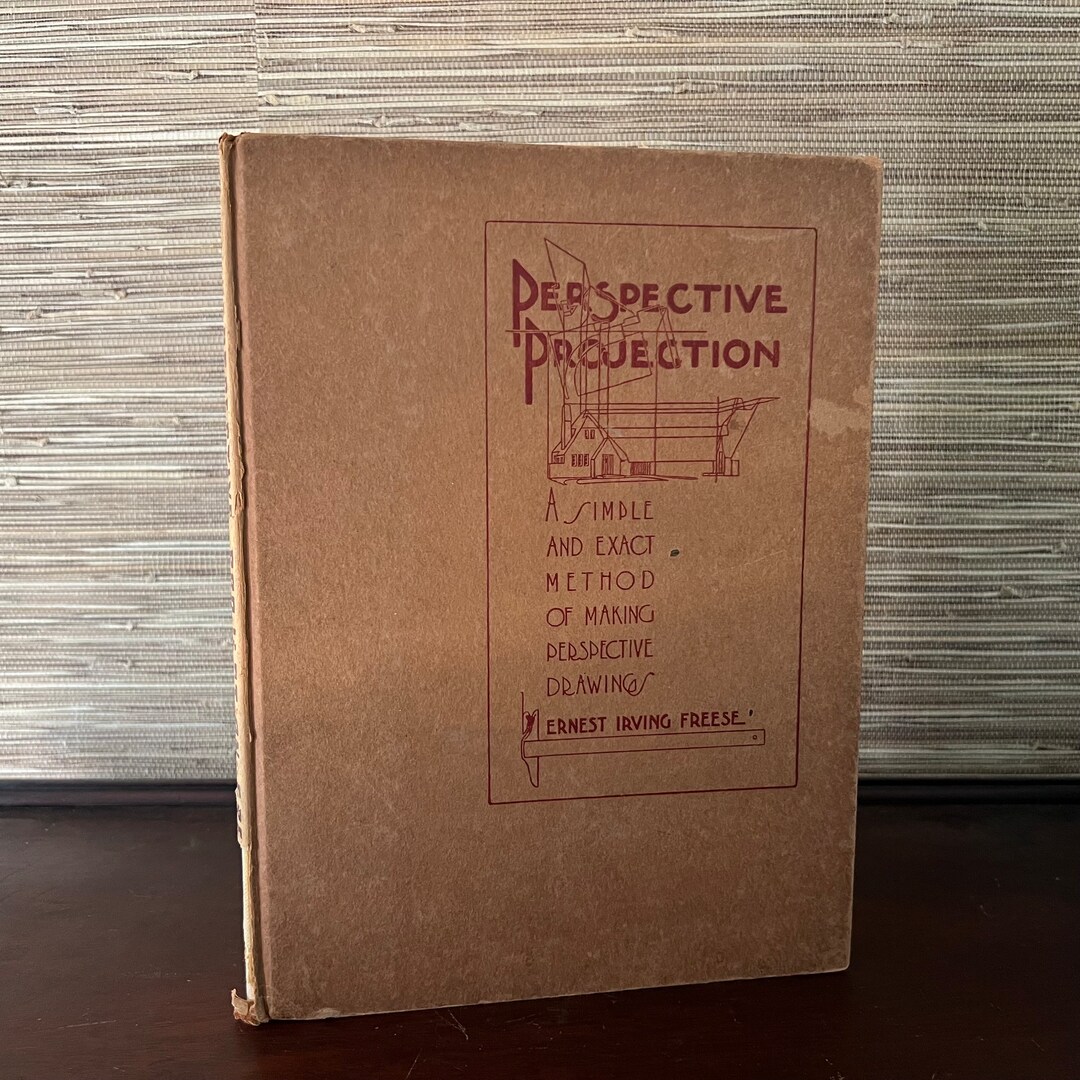 Perspective Projection by Edwin Irving Freese | Vintage 1930 Art Deco ...