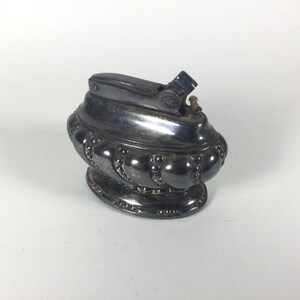 Vintage Ronson Crown Silver Plate Table Lighter - Etsy
