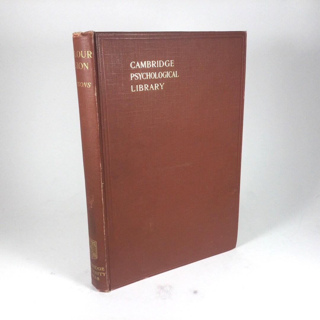 Introduction To The Study Of Colour Vision By Sir John Herbert Parsons introduction-to-the-study-of-colour-vision-by-sir-john-herbert-parsons