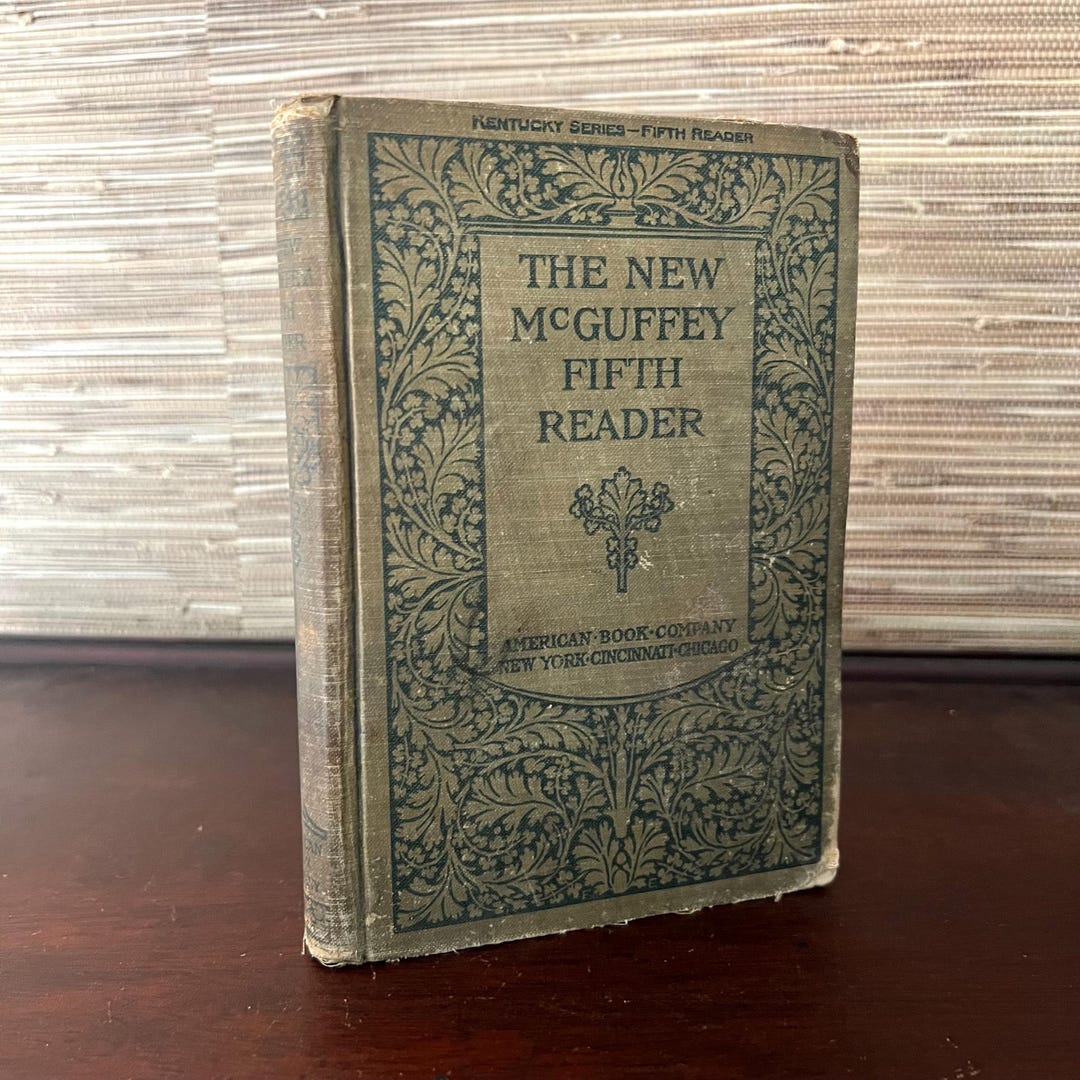 Vintage 1901 the New Mcguffey’s Fifth Reader - Kentucky Series - Etsy