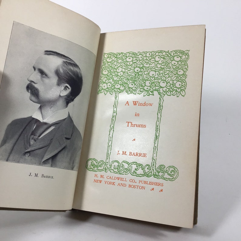 A Window in Thrums by J. M. Barrie Antique Book - Etsy