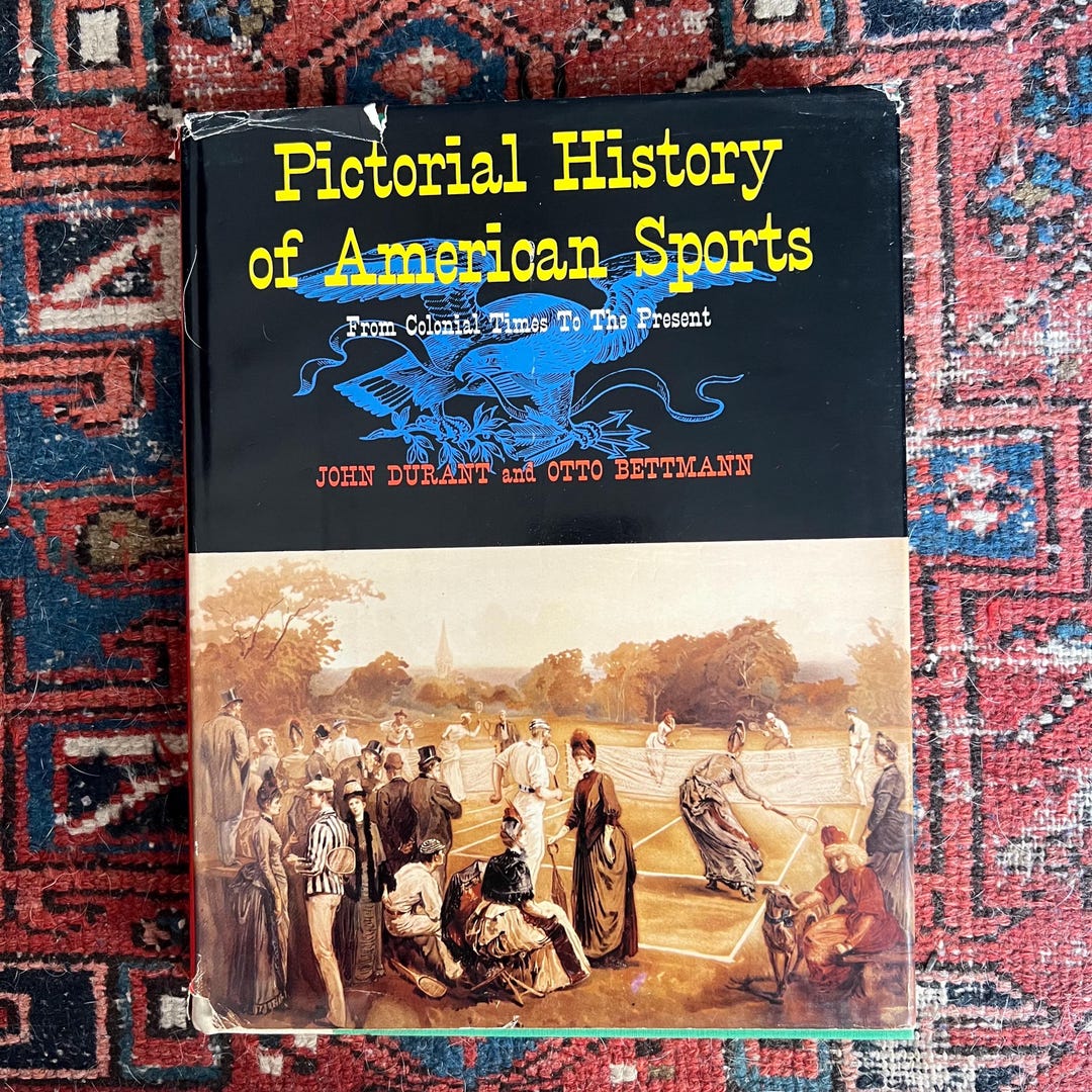 A Pictorial History of American Sports | Sports History Coffee Table ...