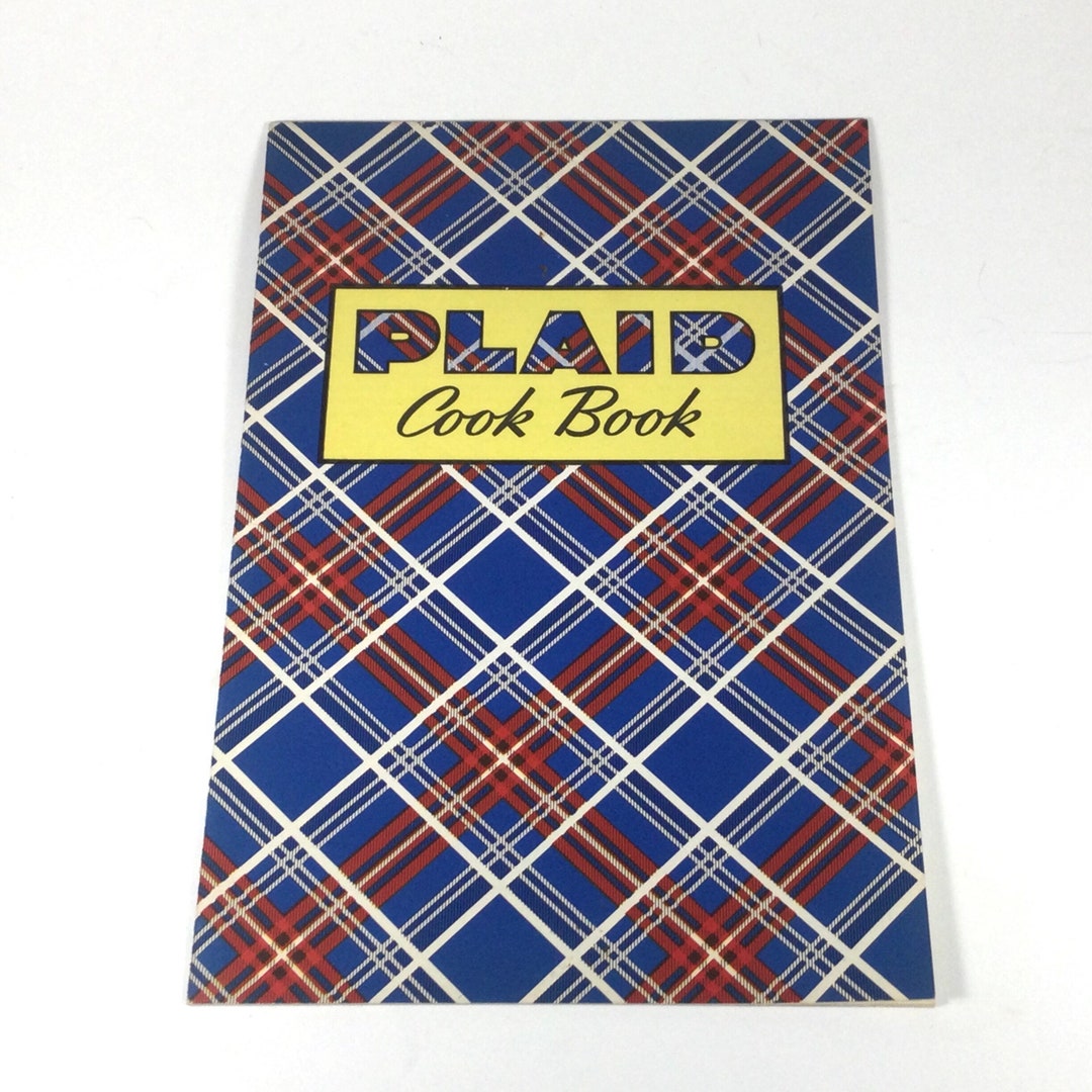 Plaid Cook Book Recipe Booklet by Kentucky Macaroni Co. - Etsy Österreich