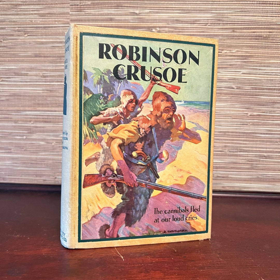 Robinson Crusoe by Daniel Defoe, Illustrated by Noel Pocock and D ...