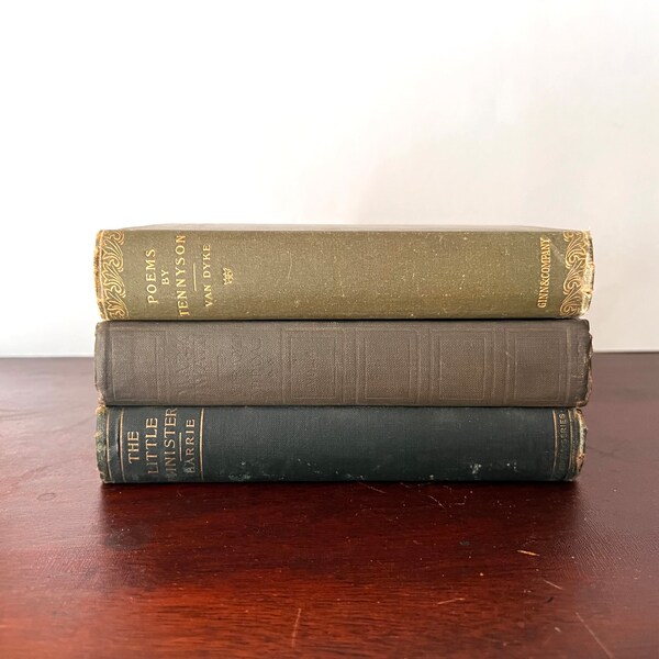 Small Stacked Books - Etsy