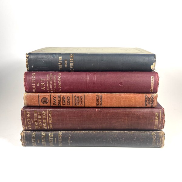 Decorative Book Stack - Etsy