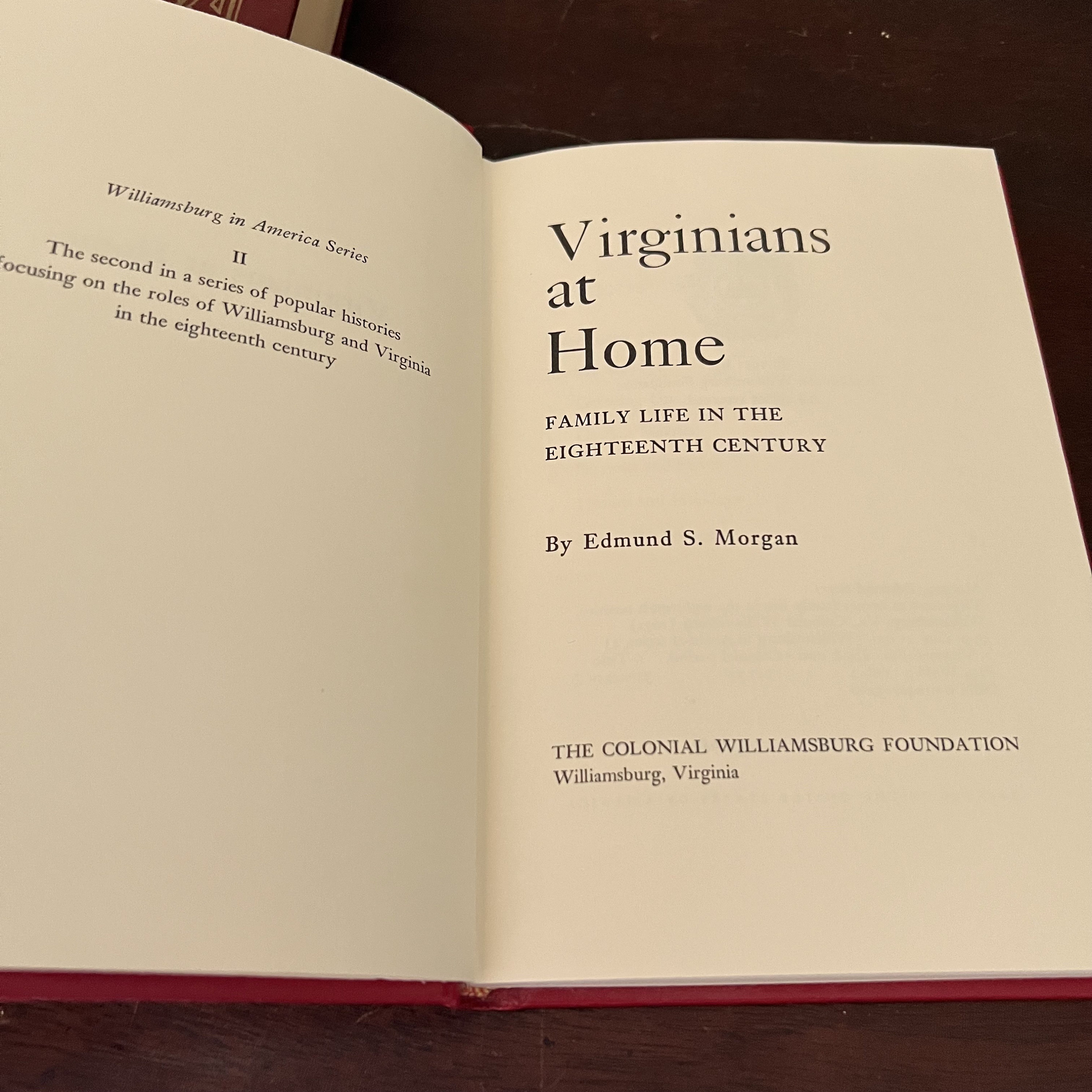 Vintage Virginia-theme Books With Red Covers | Virginia State History ...
