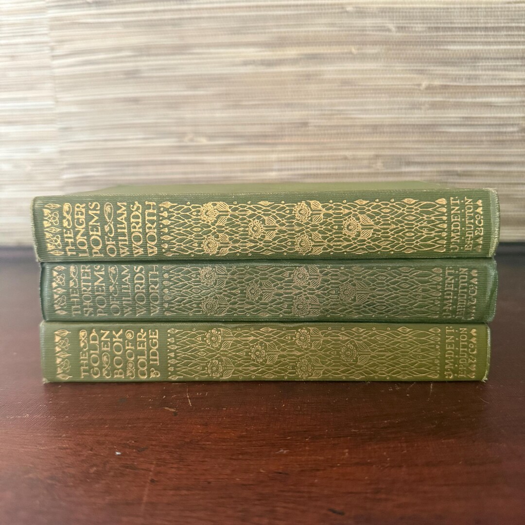 Stack of Small Vintage Books for Classic Home Library | Weathered ...