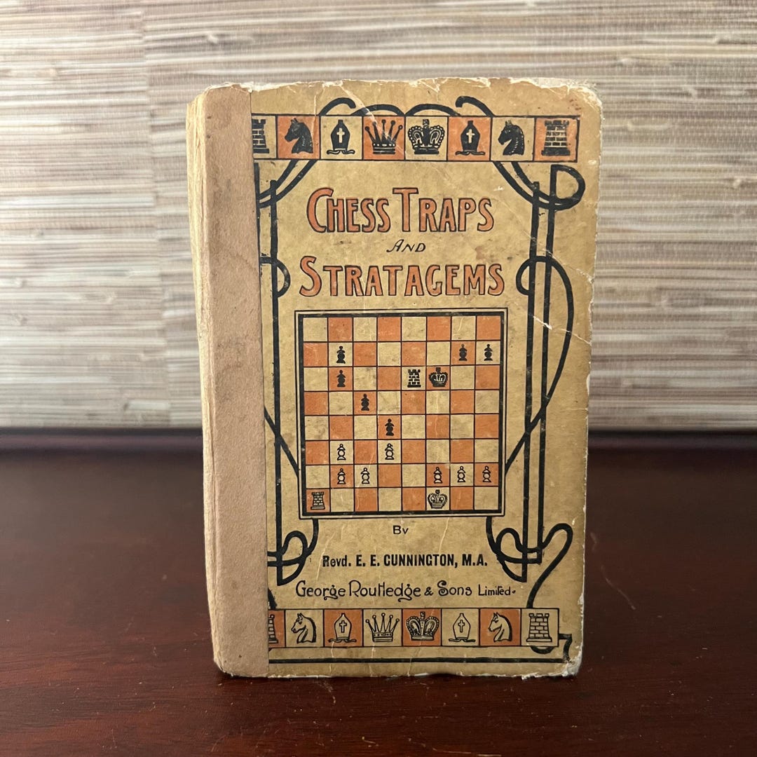 Chess Traps and Stratagems by Rev. E. E. Cunnington | Vintage Chess ...