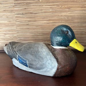 Vintage Handpainted Duck Decoy for Rustic Cabin Lodge Home Decor - Etsy
