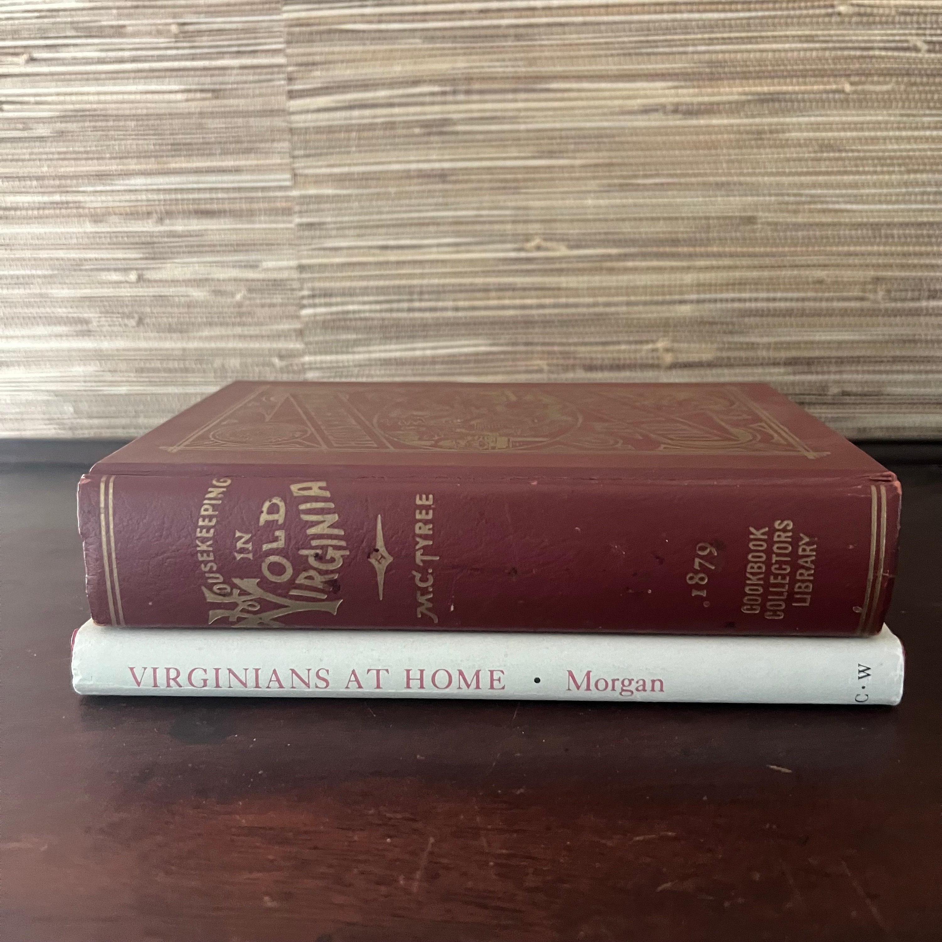Vintage Virginia-theme Books With Red Covers | Virginia State History ...