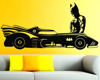 Batmobile decal | Etsy